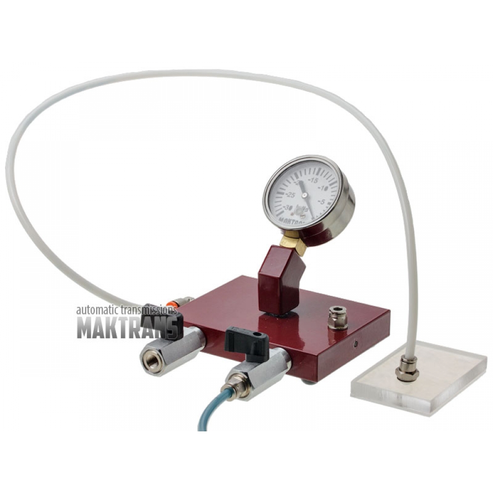 Tester of valvebody plates impermeability by a method of vacuumization ...