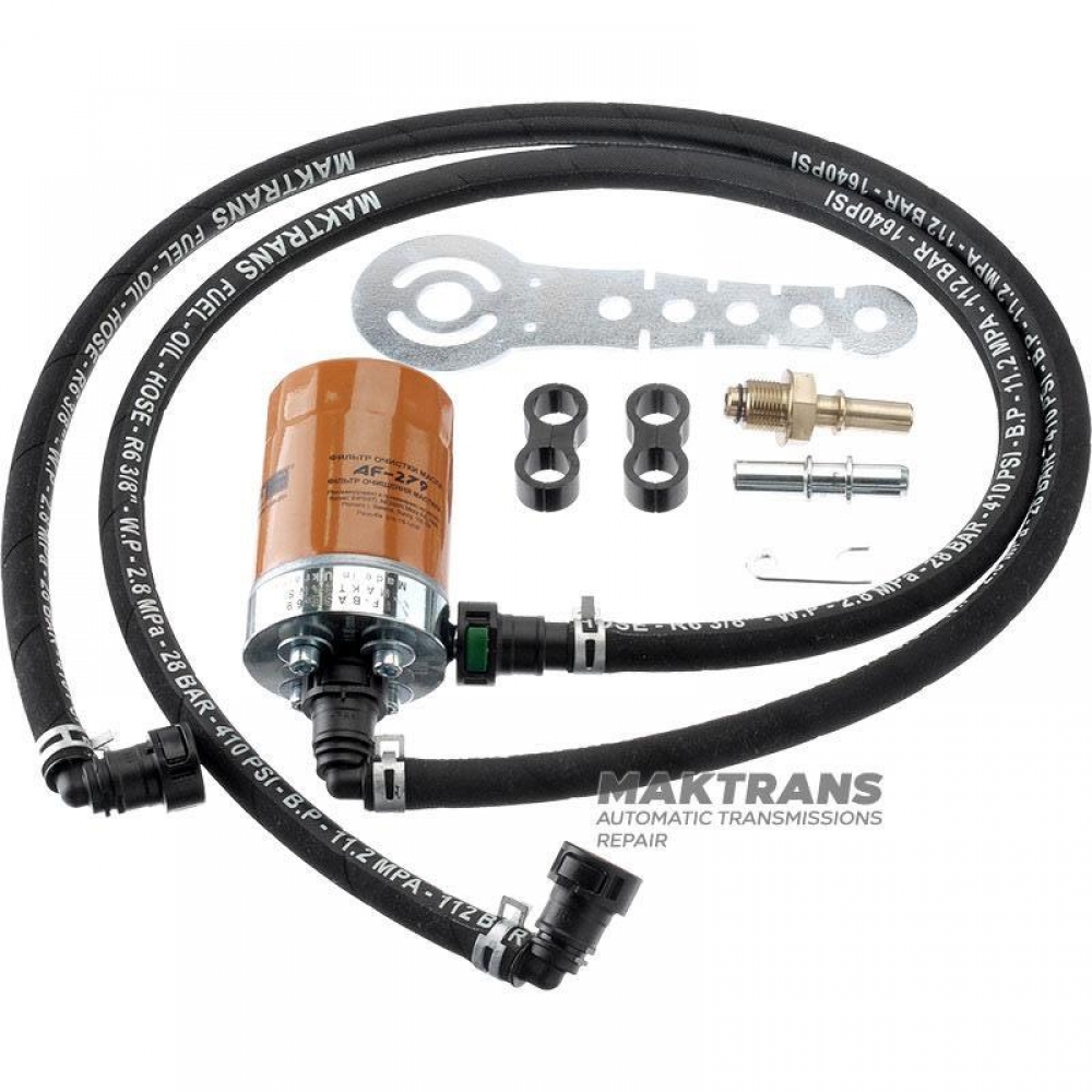 Additional filtration kit 6F35 thermostat connection only via Ford ...