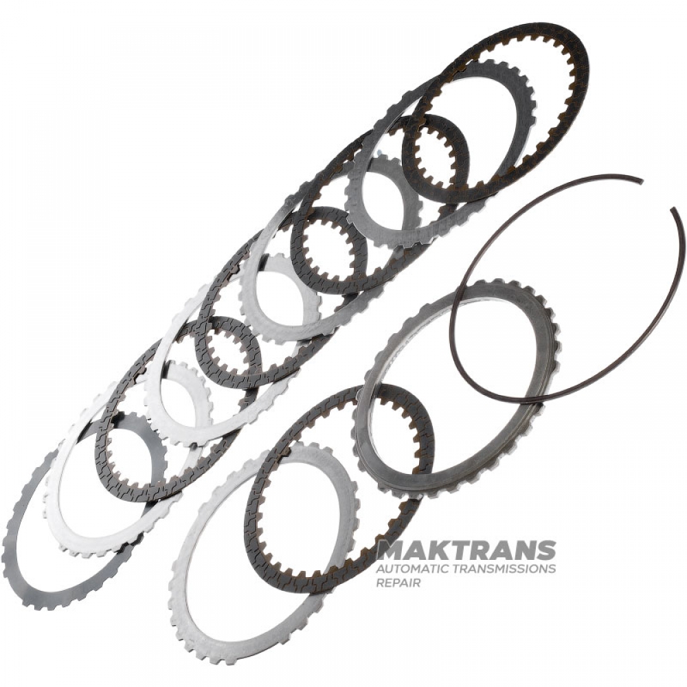 Friction and steel plate kit A Clutch ZF 8HP70 8HP55A 8HP65A (5 ...