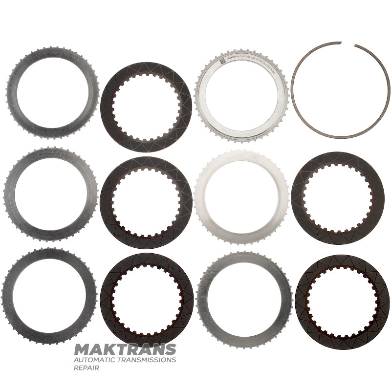 Set of steel and friction discs D Clutch FORD 10R140 LC3Z-7B164-B, LC3Z ...