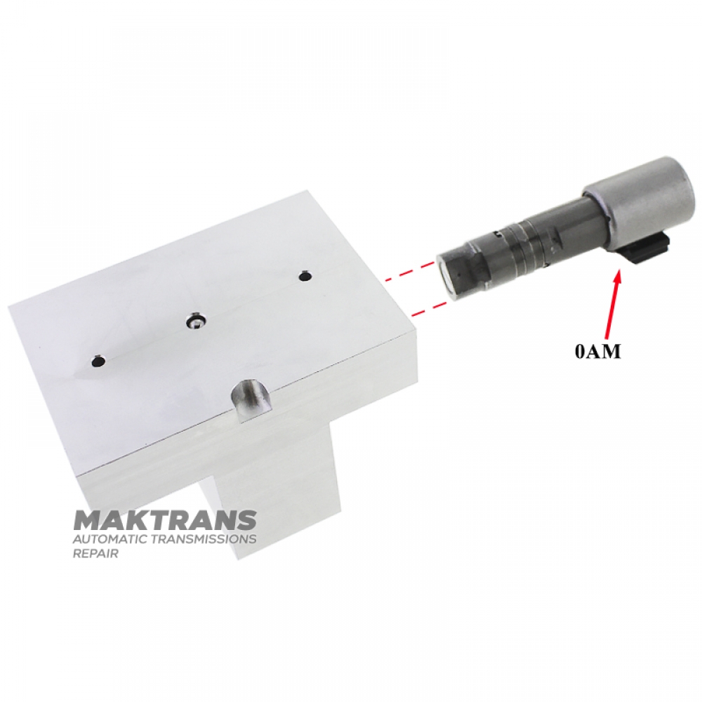 Adapter for testing solenoids Line Pressure (SLT) UA80E UA80F UB80E ...