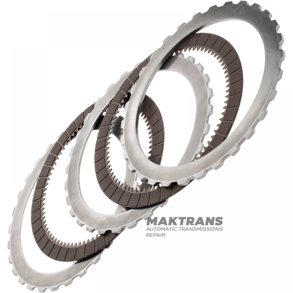 Set of steel and friction discs for ZF 8HP hydraulic transmission - 2 ...