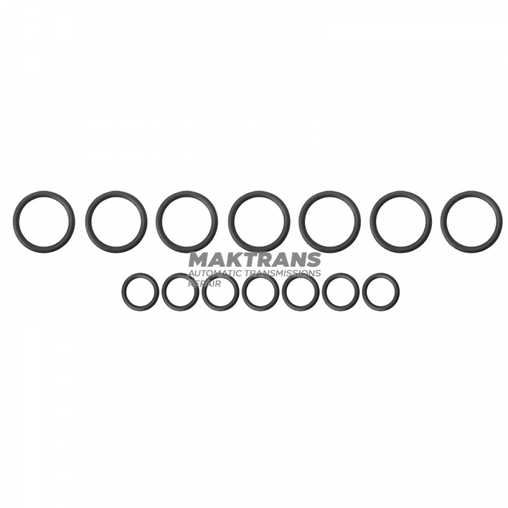 Set of rubber rings for solenoids of mechatronics Mercedes-Benz 724.0 ...