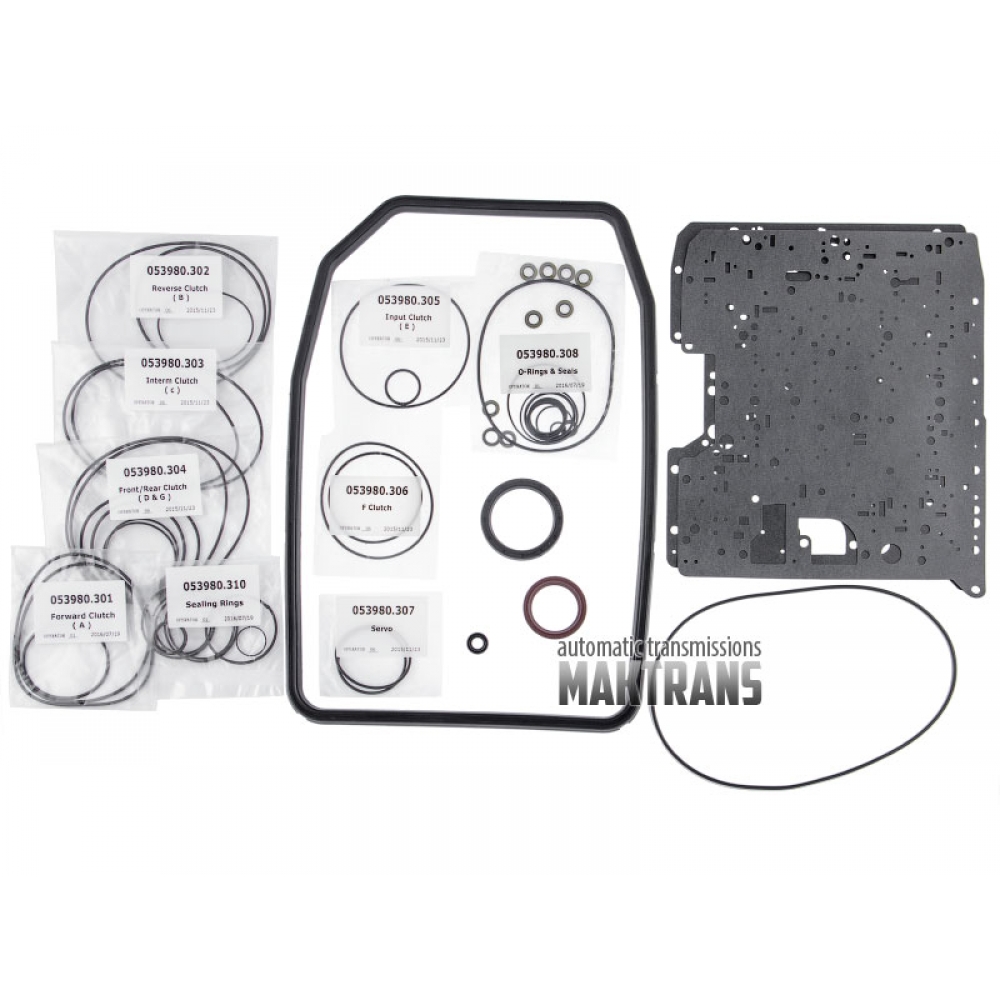Overhaul kit, automatic transmission ZF 5HP18 91-99 05301C — $70.00